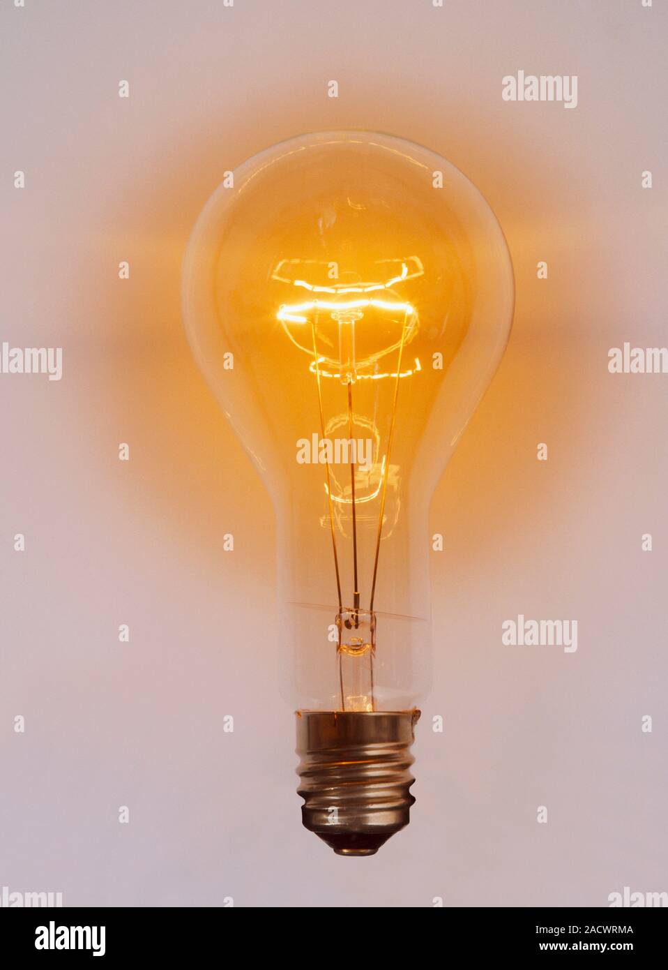Modern light bulb Stock Photo - Alamy