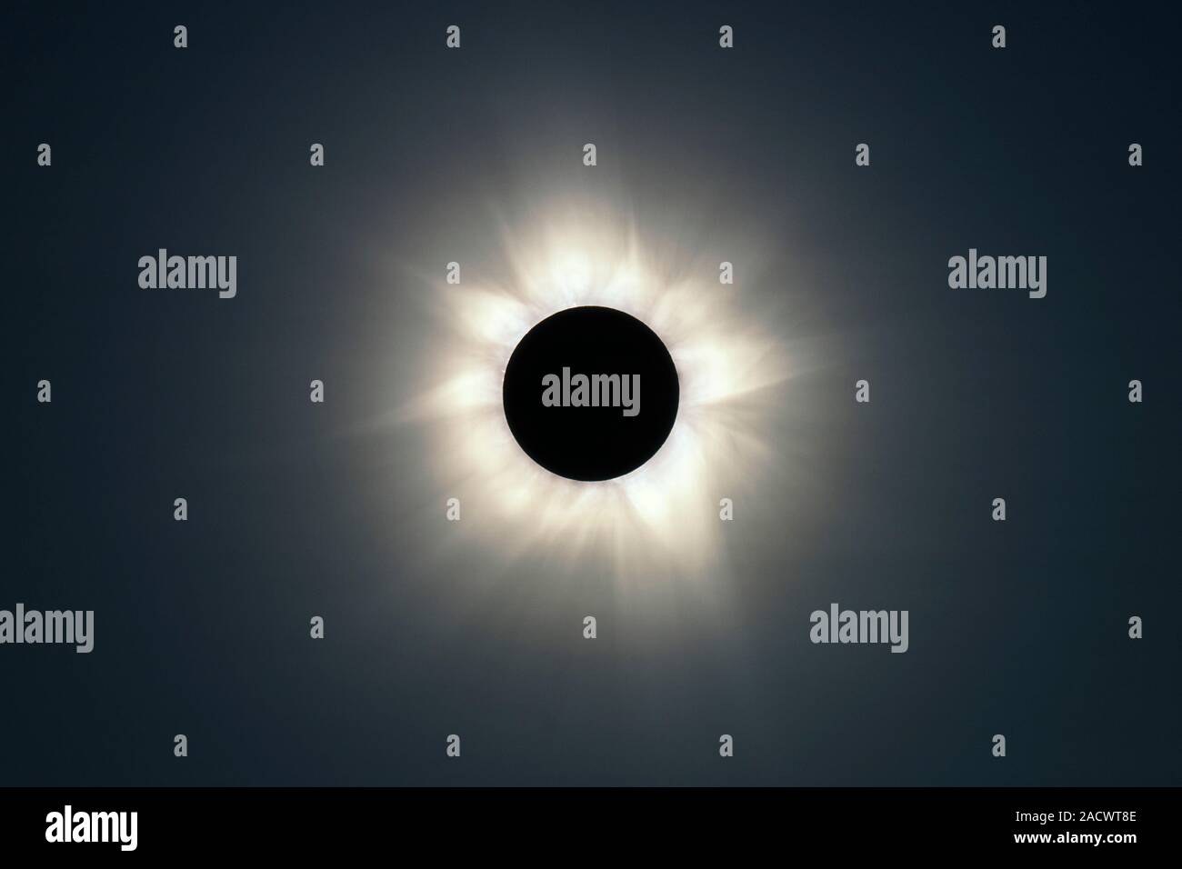 Total solar eclipse, corona at totality. Total solar eclipses occur ...