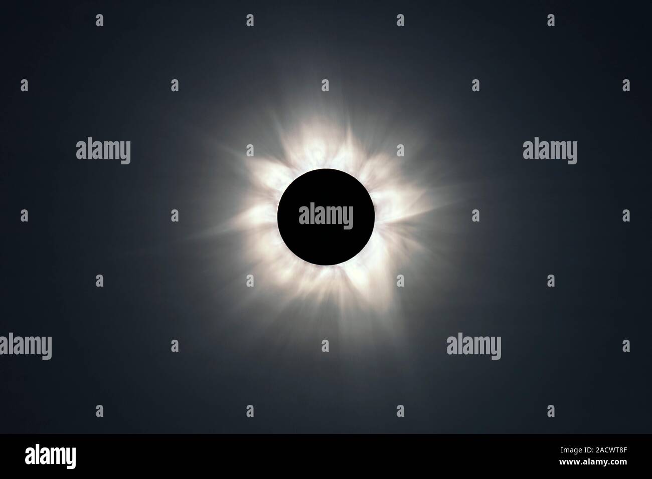 Total solar eclipse, corona at totality. Total solar eclipses occur when the Moon passes ...