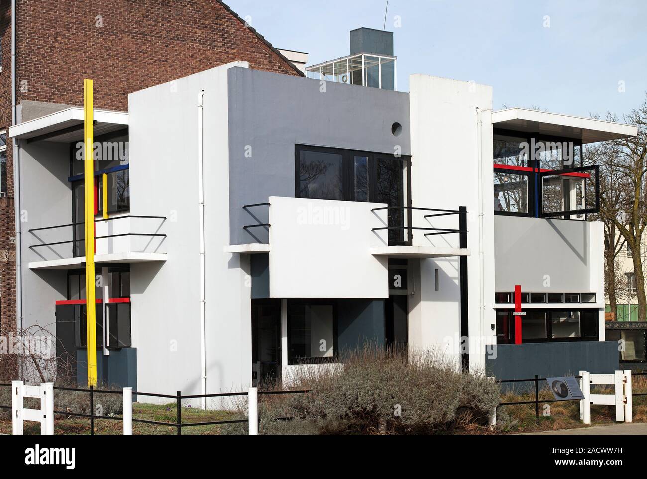 The Rietveld Schroder House in Utrecht was built in 1924 by Dutch ...