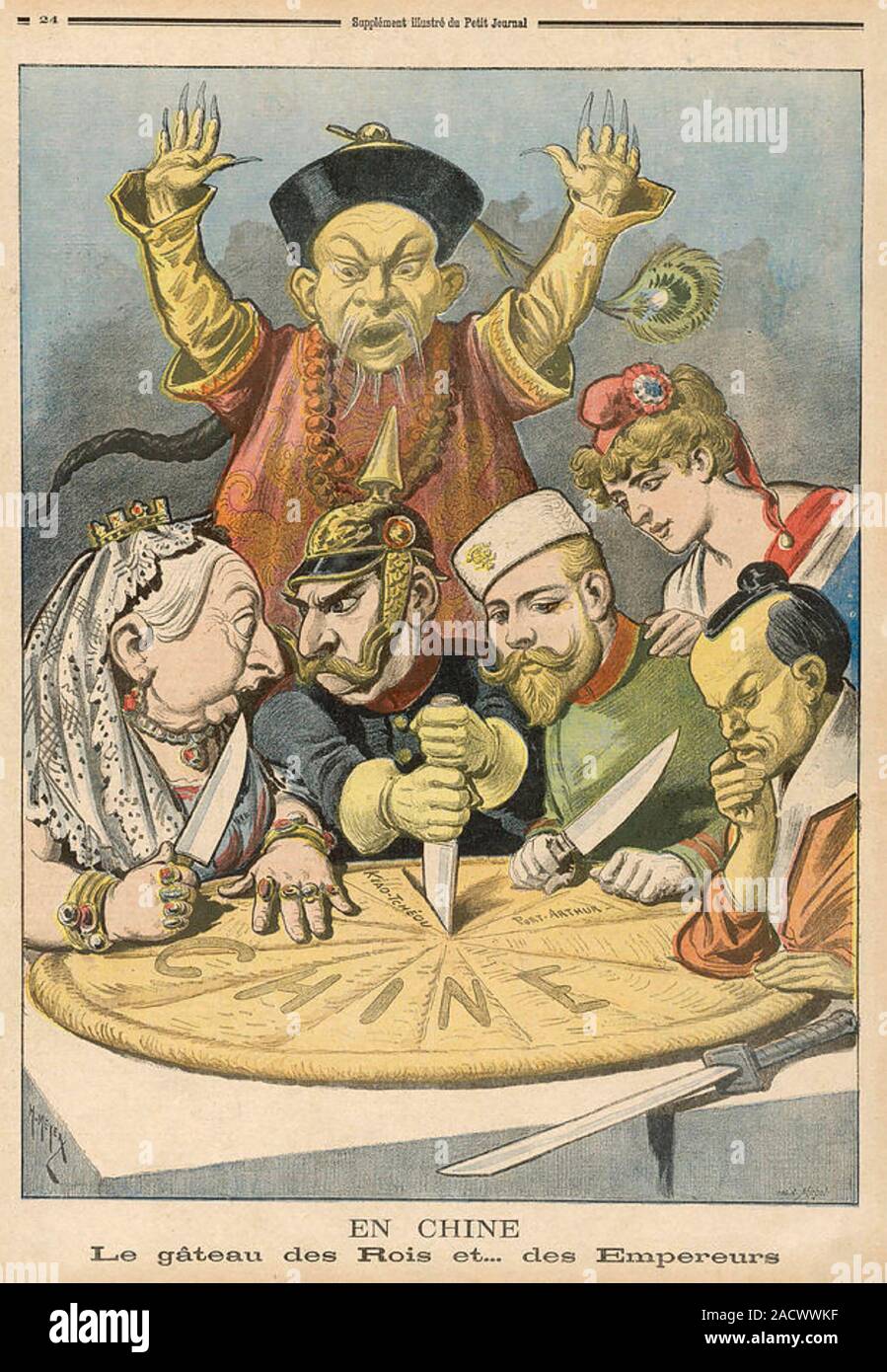Imperialism Political Cartoon 1800s