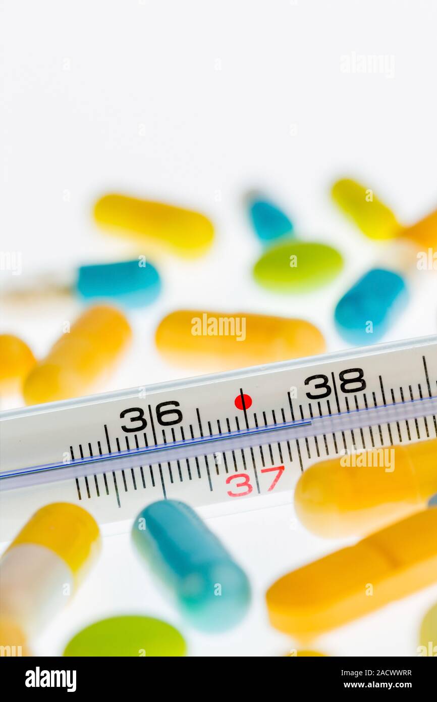 Fever thermometers hi-res stock photography and images - Alamy