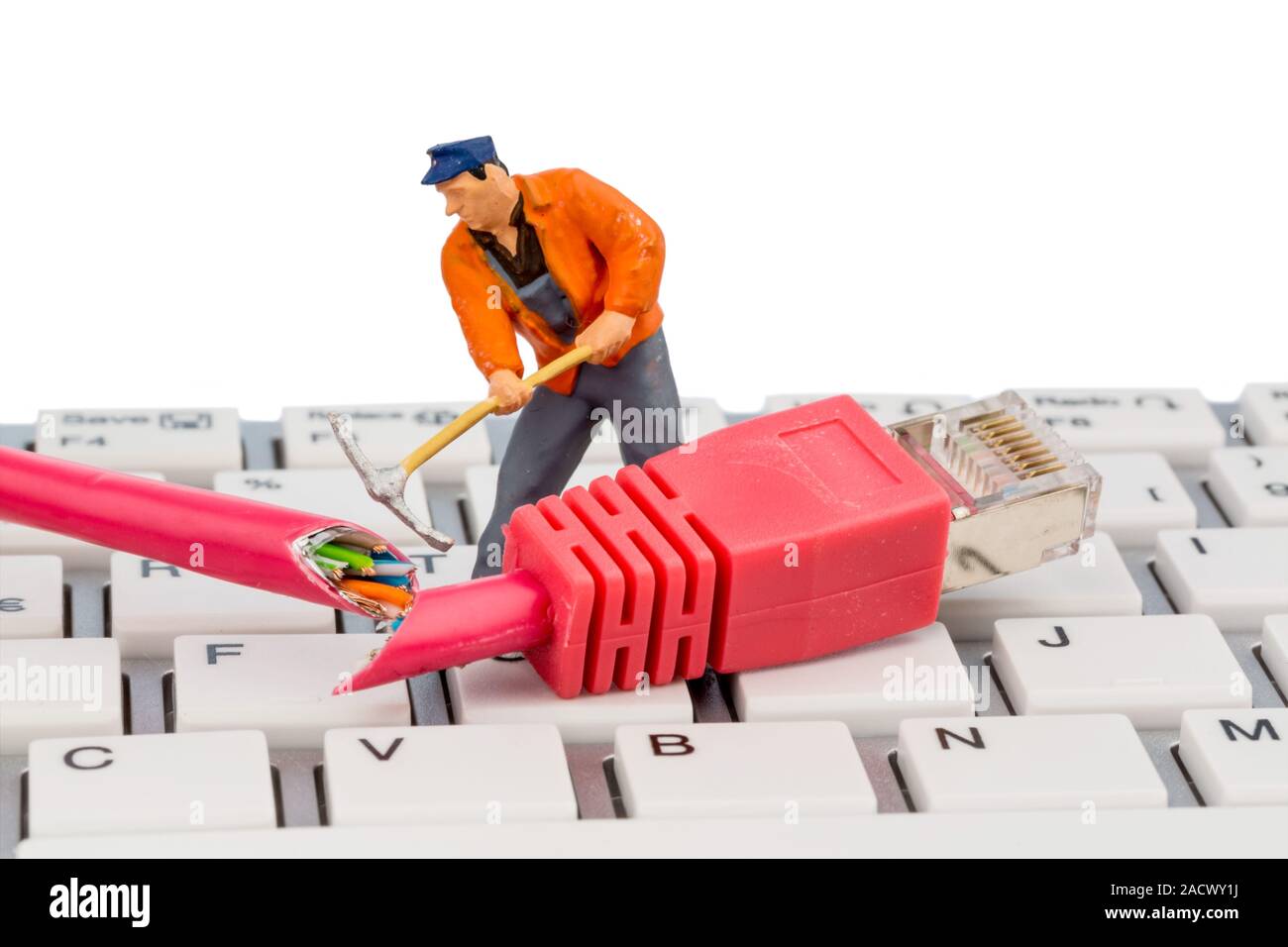 Ethernet network connector hi-res stock photography and images - Alamy