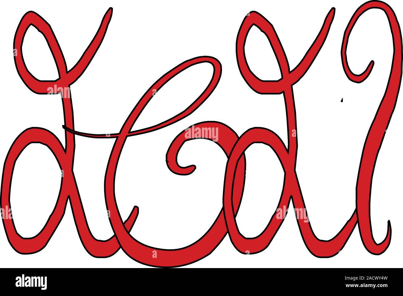 Happy 2021 text sign illustration on white background illustration ...