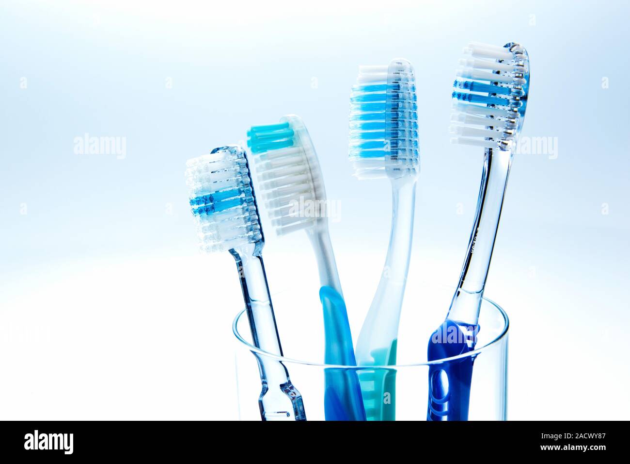 Toothbrushes for brushing teeth Stock Photo - Alamy