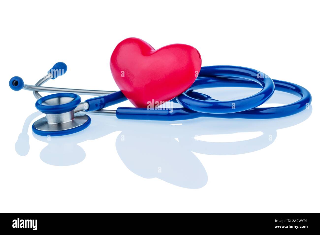 Heart and Stethoscope Stock Photo - Alamy