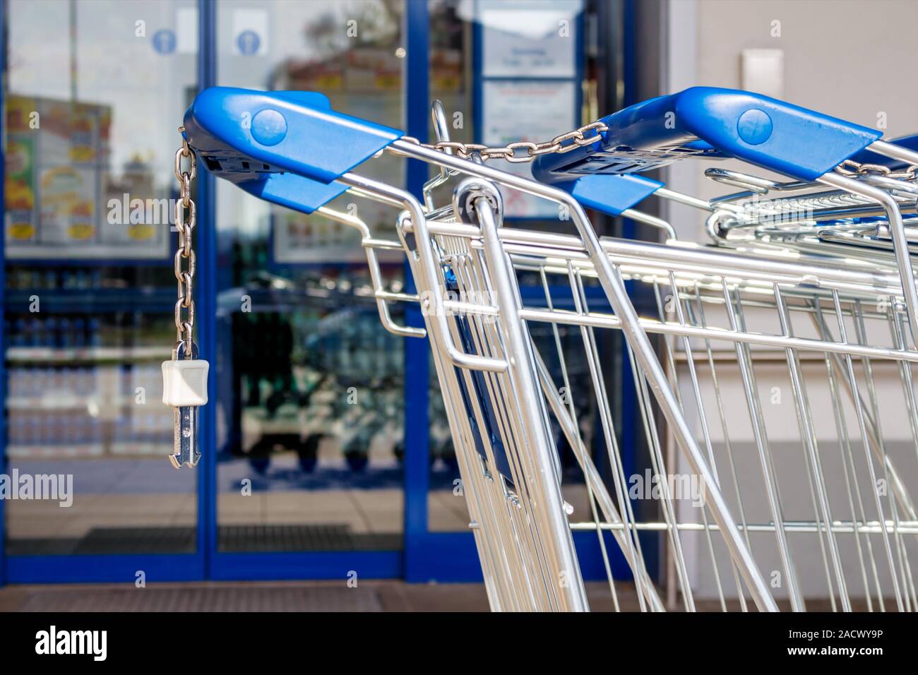 In front of trolley hi-res stock photography and images - Alamy