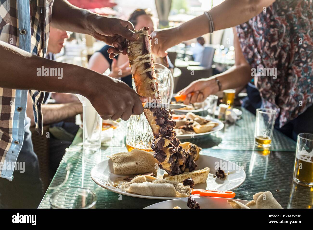 Ethiopian beef hi-res stock photography and images - Alamy