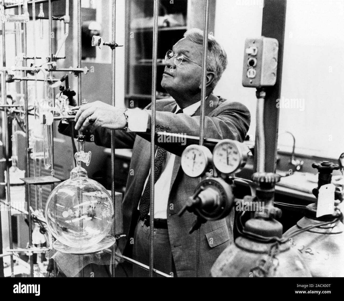 Harold Clayton Urey (1893-1981), US chemist. Urey was awarded the 1934 ...
