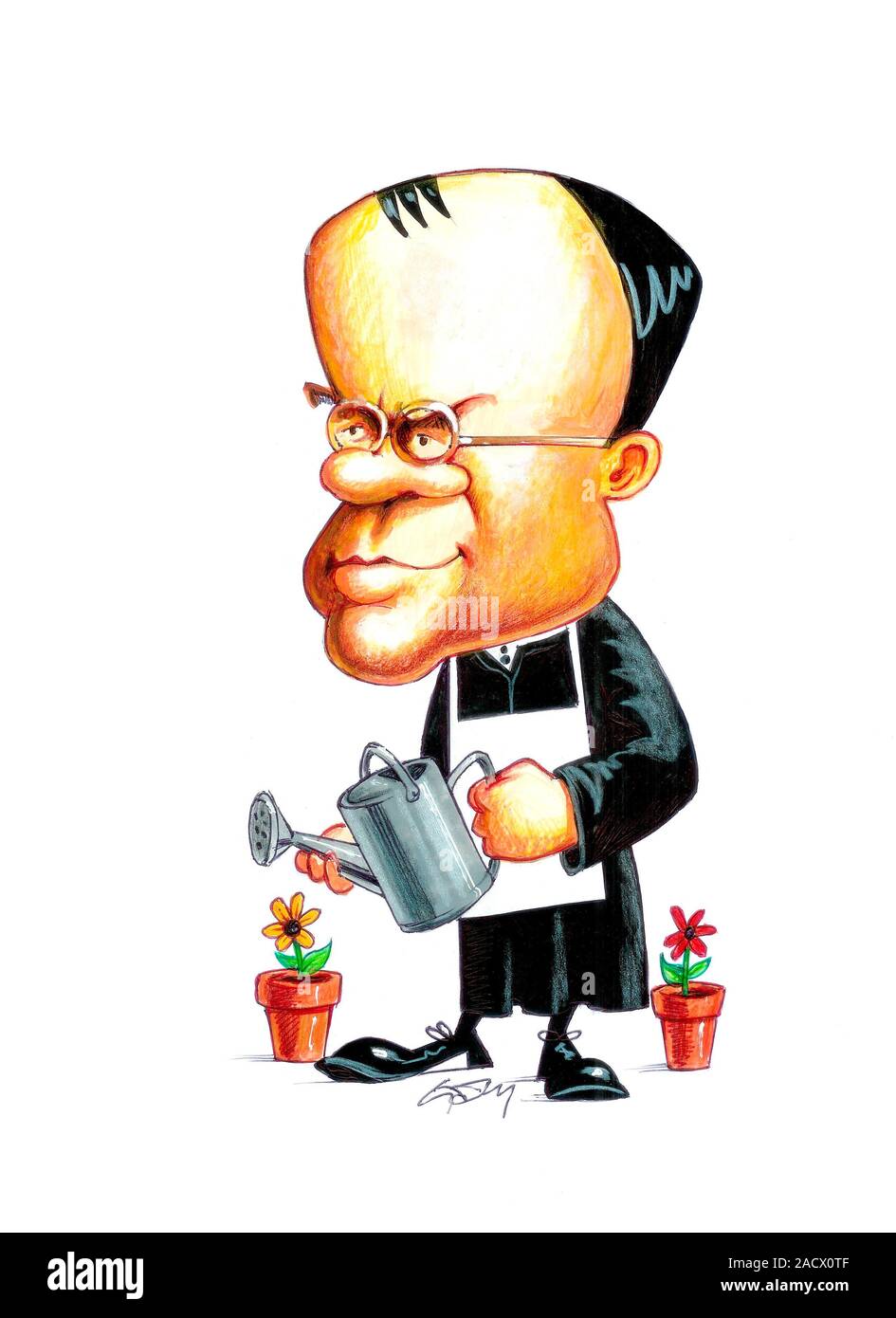 Gregor Johann Mendel (1822-1884), Austrian botanist and founder of ...