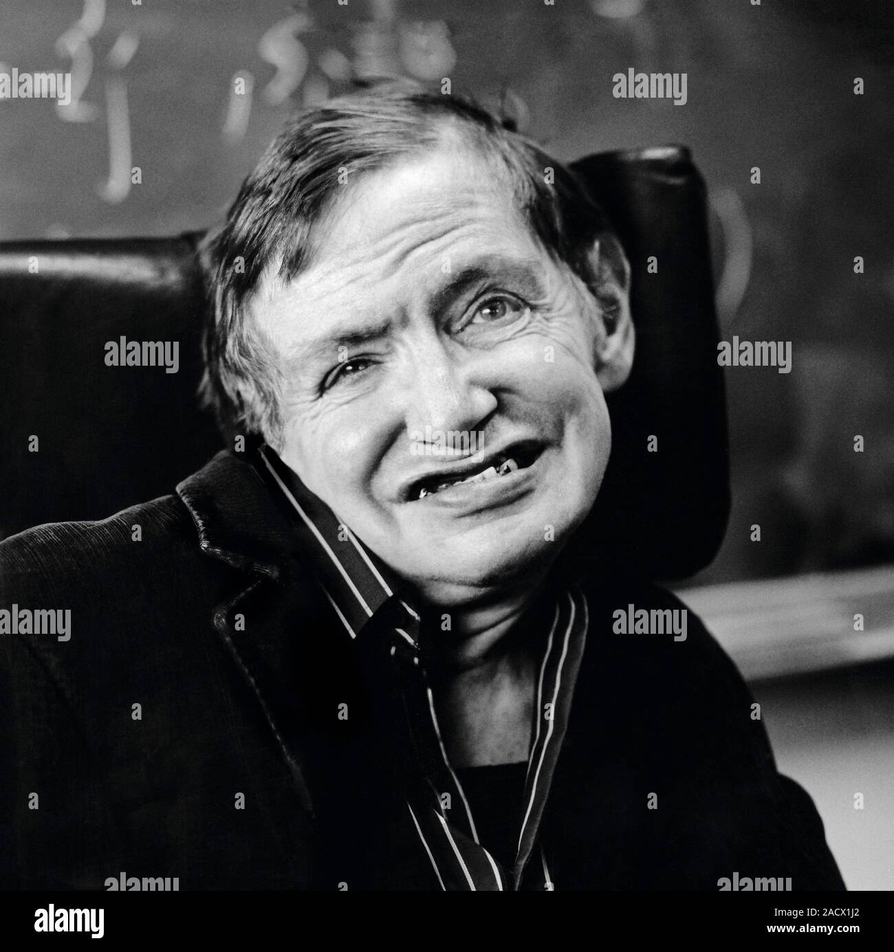 Stephen William Hawking (1942-2018), British physicist. Hawking is ...