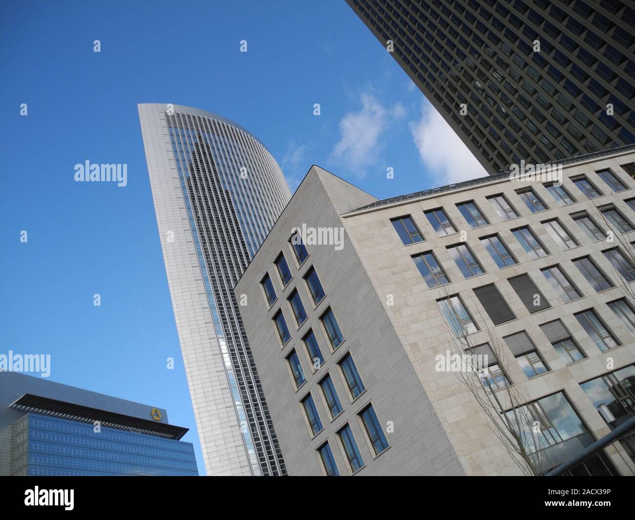 High-rise building in Frankfurt Stock Photo - Alamy