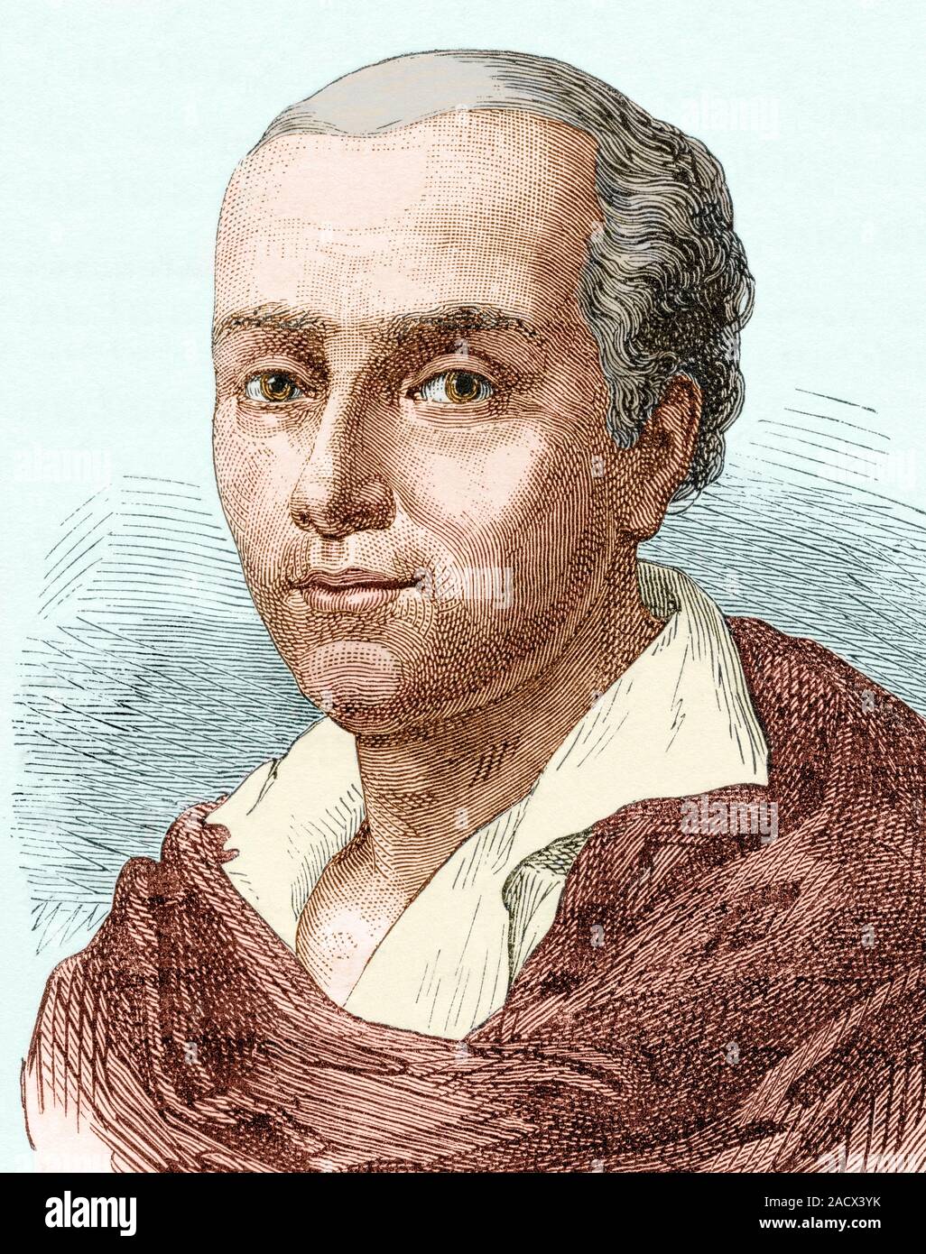 Inventors and pioneers of the hot-air balloon, the two Montgolfier ...