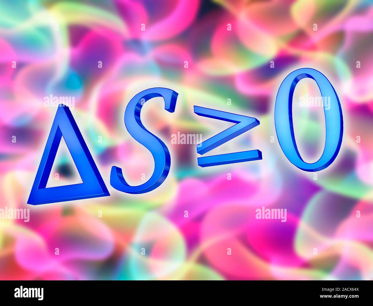 Second law of thermodynamics, equation. This law states that the ...