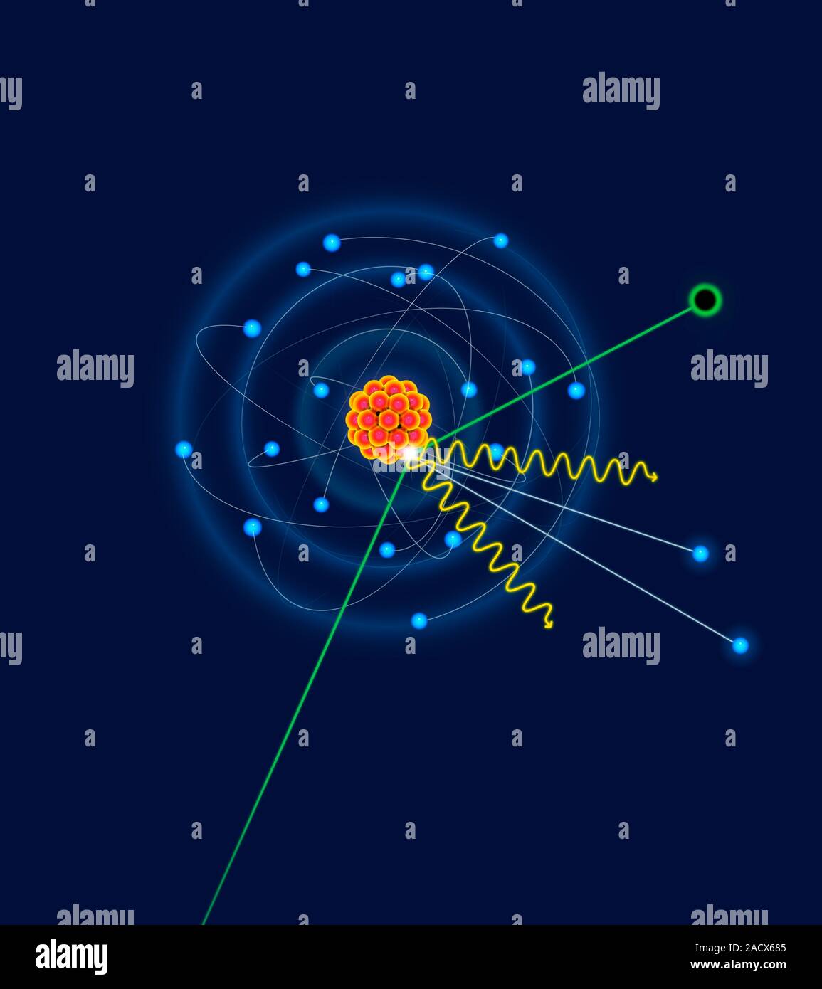 Simplified Diagram Showing The Direct Detection Of A Weakly Interacting