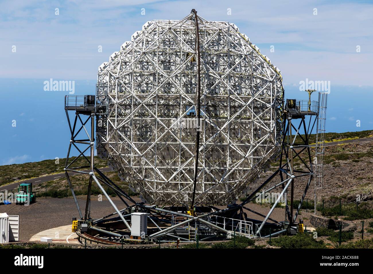 MAGIC telescope. There are two MAGIC (Major Atmospheric Gamma-ray ...