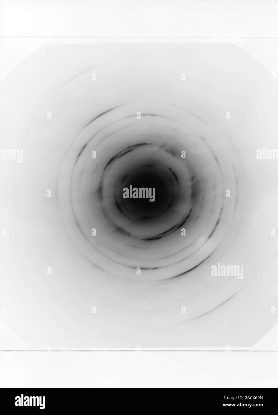 Procollagen structure. X-ray crystallography diffraction pattern ...