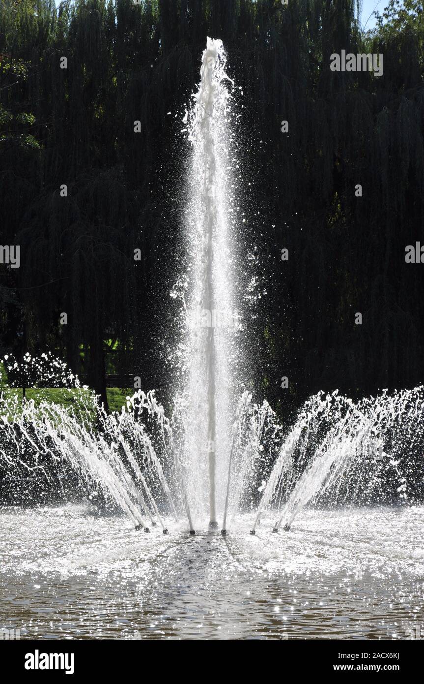 Springbrunnen in Frankfurt Stock Photo - Alamy