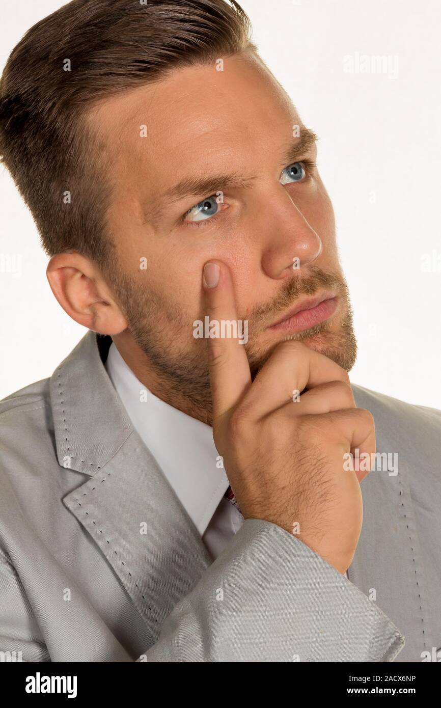 Thoughtful manager hi-res stock photography and images - Alamy