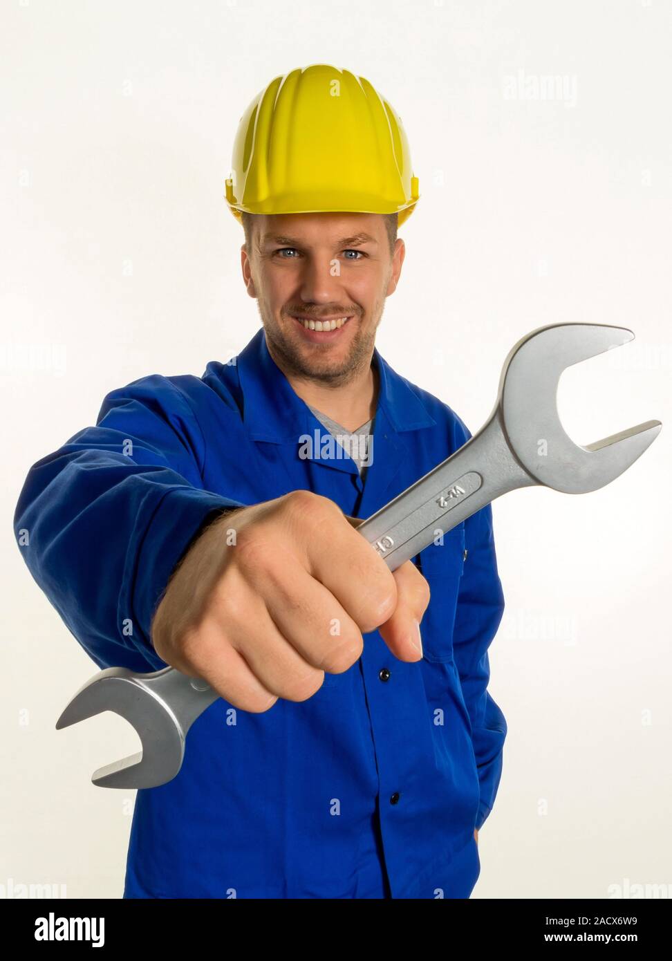 Craftsman with tools Stock Photo - Alamy