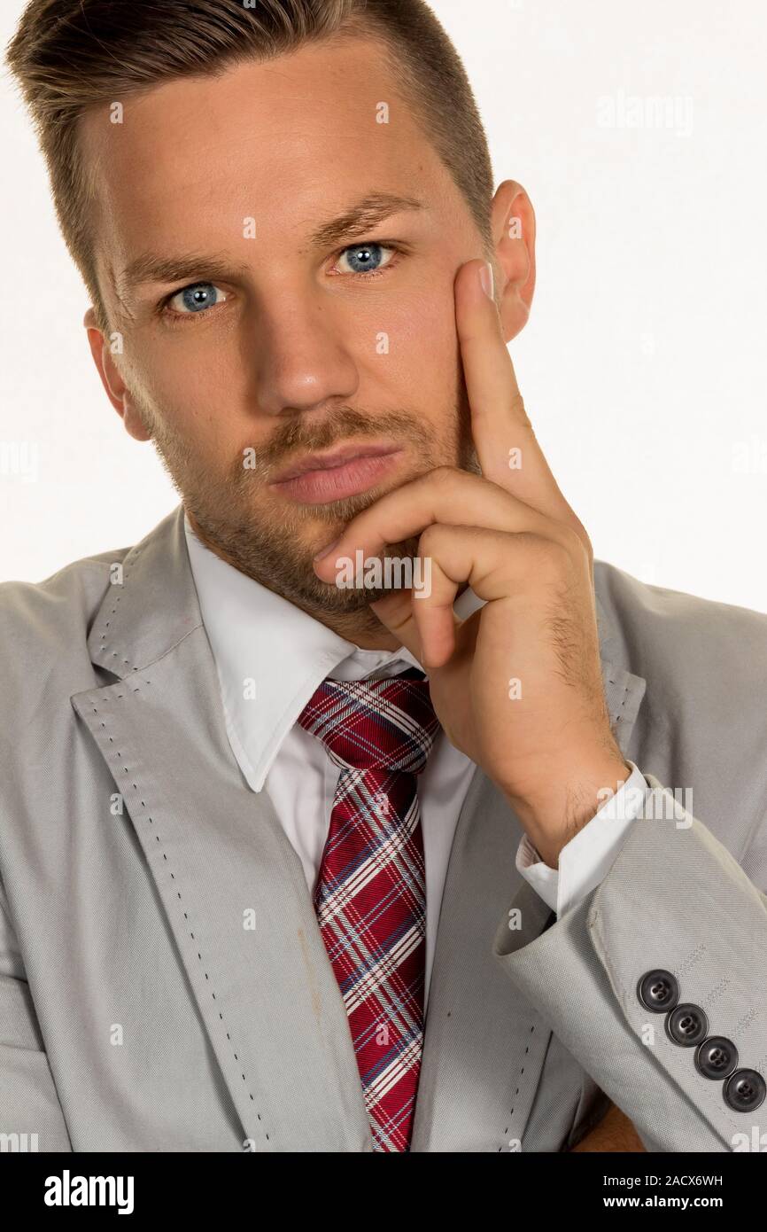 Thoughtful manager hi-res stock photography and images - Alamy