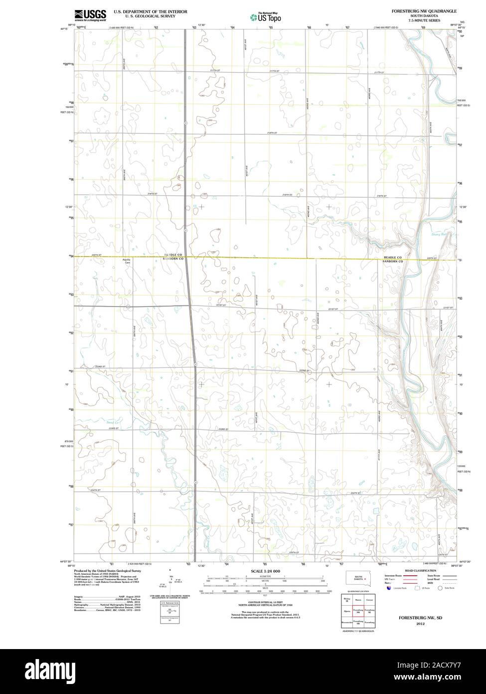 Map of forestburg hi-res stock photography and images - Alamy