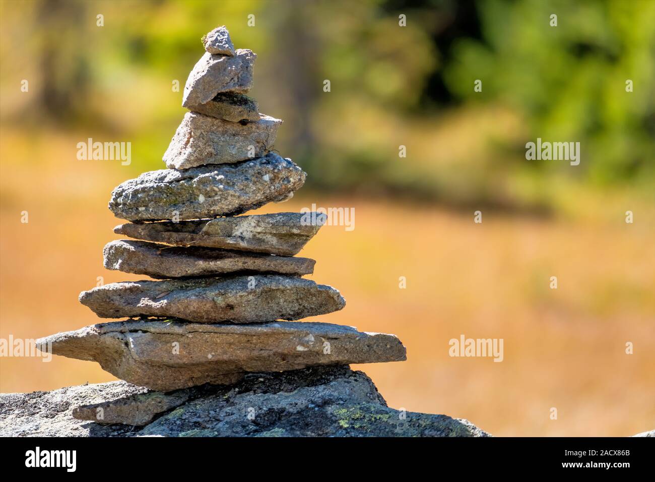 Stones stacked on each other hi-res stock photography and images - Alamy