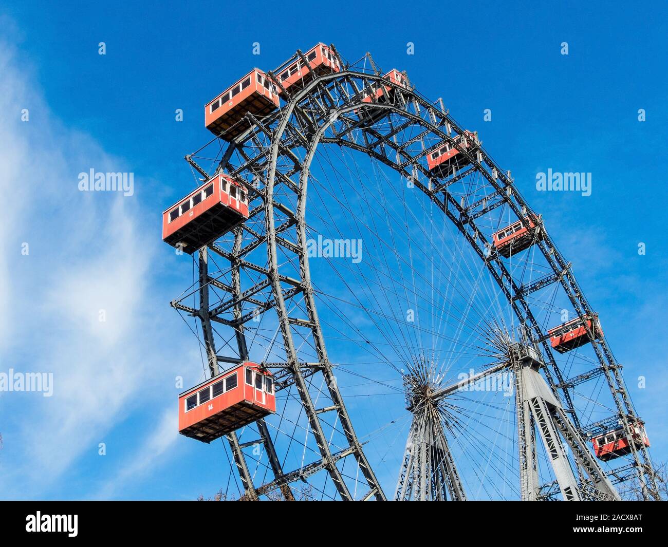 Austria, Vienna, Giant Ferris Wheel Stock Photo - Alamy
