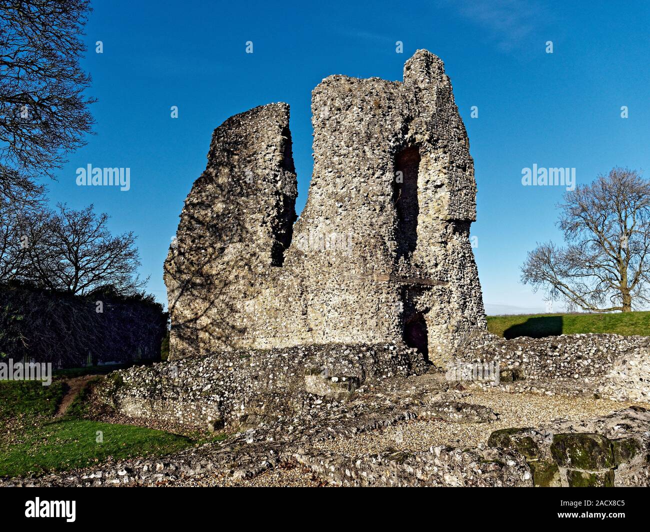 Ludgershall Castle Wiltshire Stock Photo - Alamy