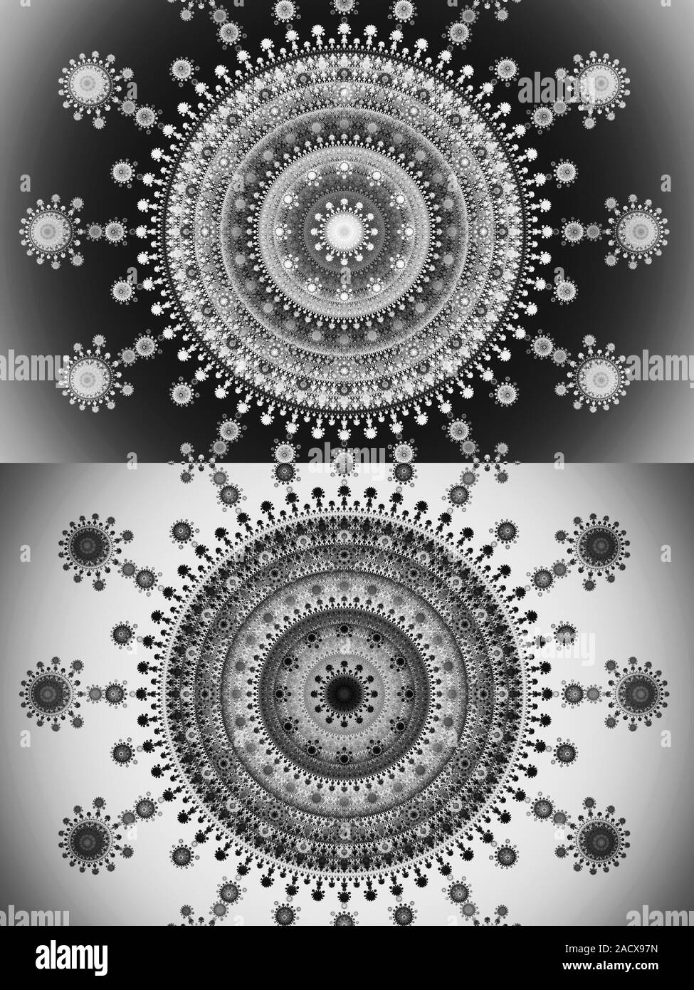 Patterns green Black and White Stock Photos & Images - Alamy