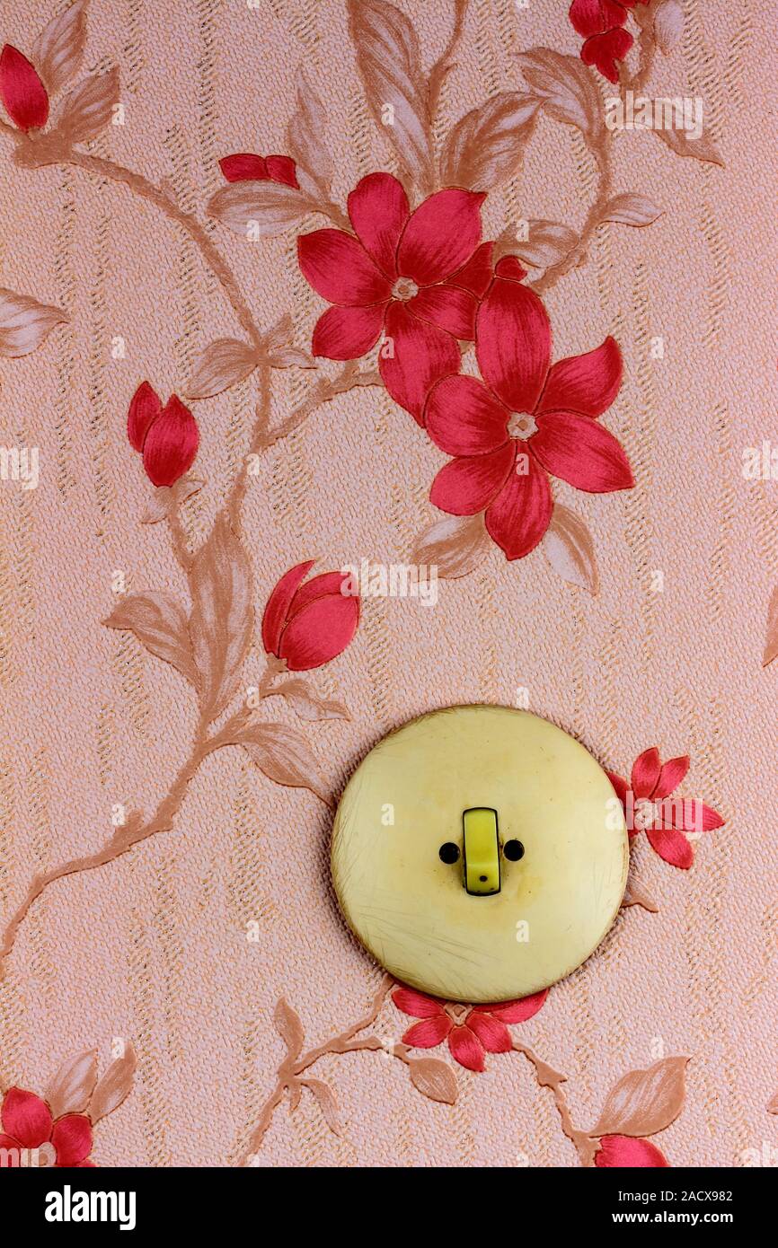 Wallpaper light switch hi-res stock photography and images - Alamy