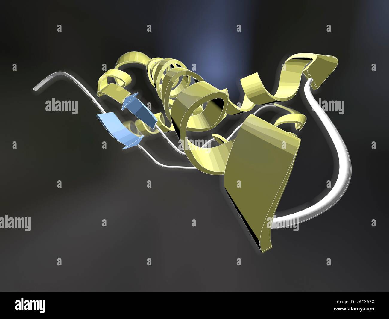 Prion, computer artwork. Prions are proteins that have been misfolded ...