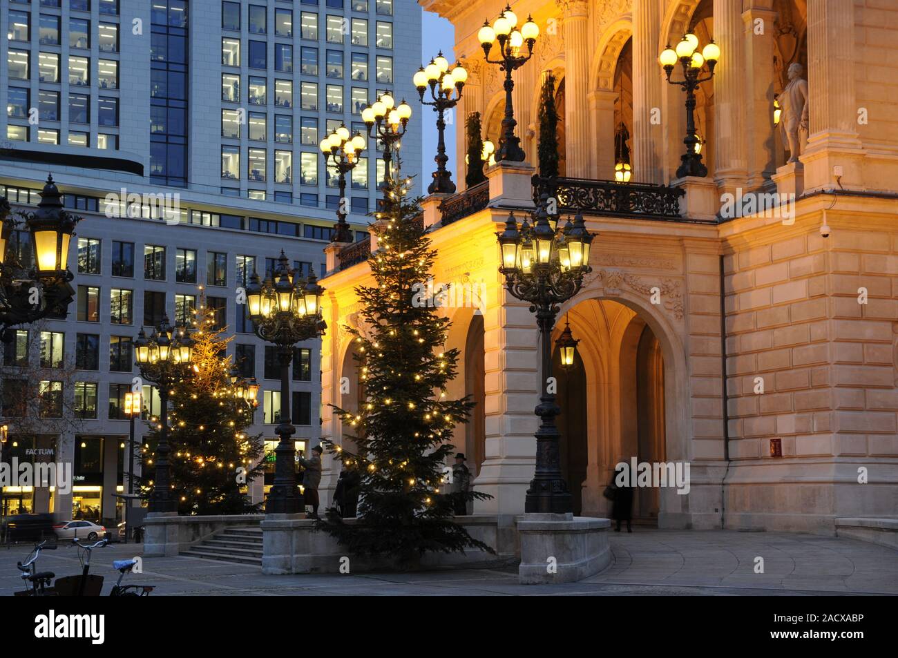 Christmas at the Alte Oper in Frankfurt Stock Photo - Alamy