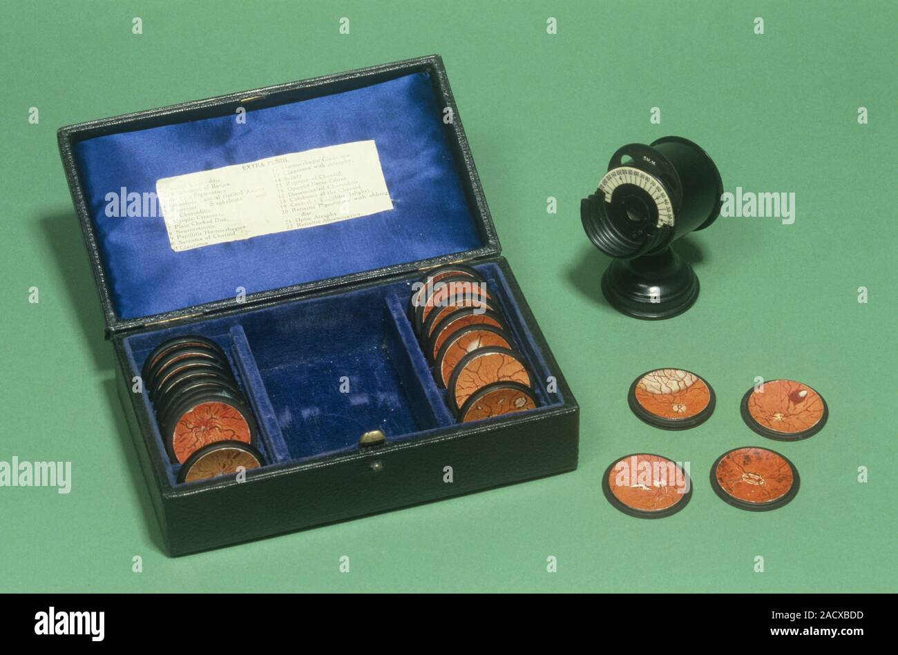 Dunn's model eye for teaching ophthalmology. Ophthalmology is the study ...