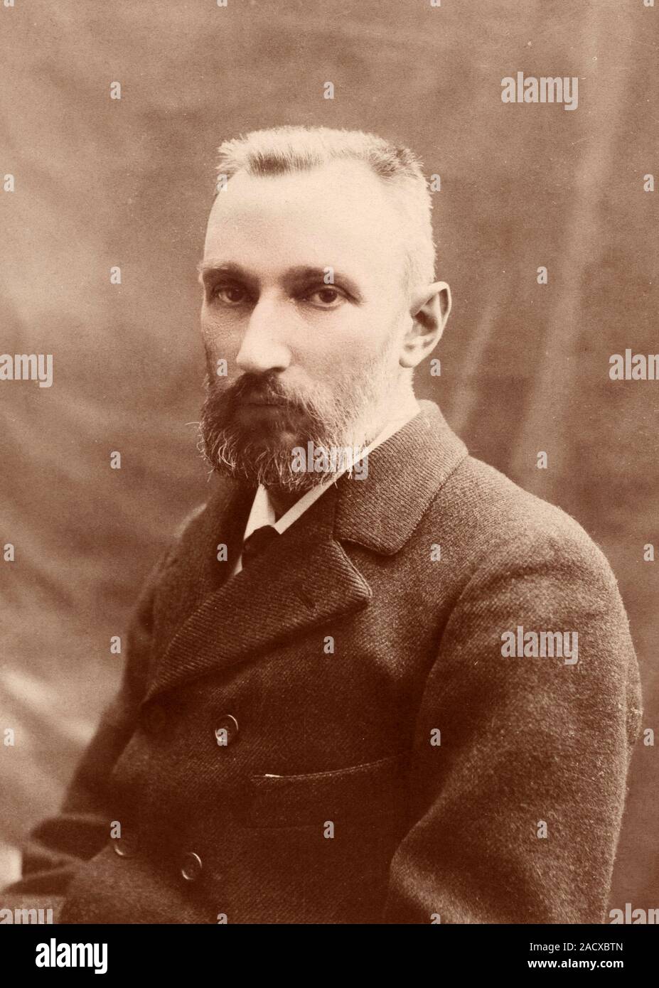Pierre Curie (1859-1906), French physicist. Curie studied at the ...