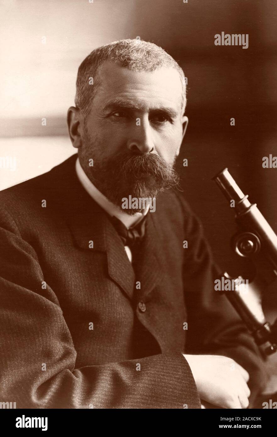Pierre Paul Emile Roux (1853-1933), French physician, bacteriologist ...