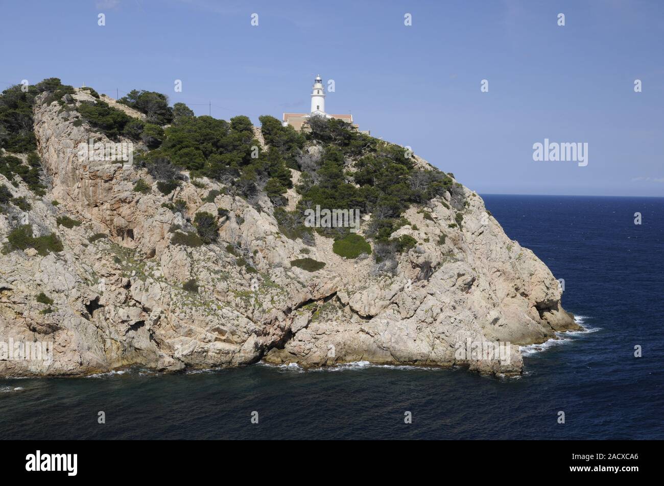 Faro de capdepera at punta de capdepera hi-res stock photography and ...