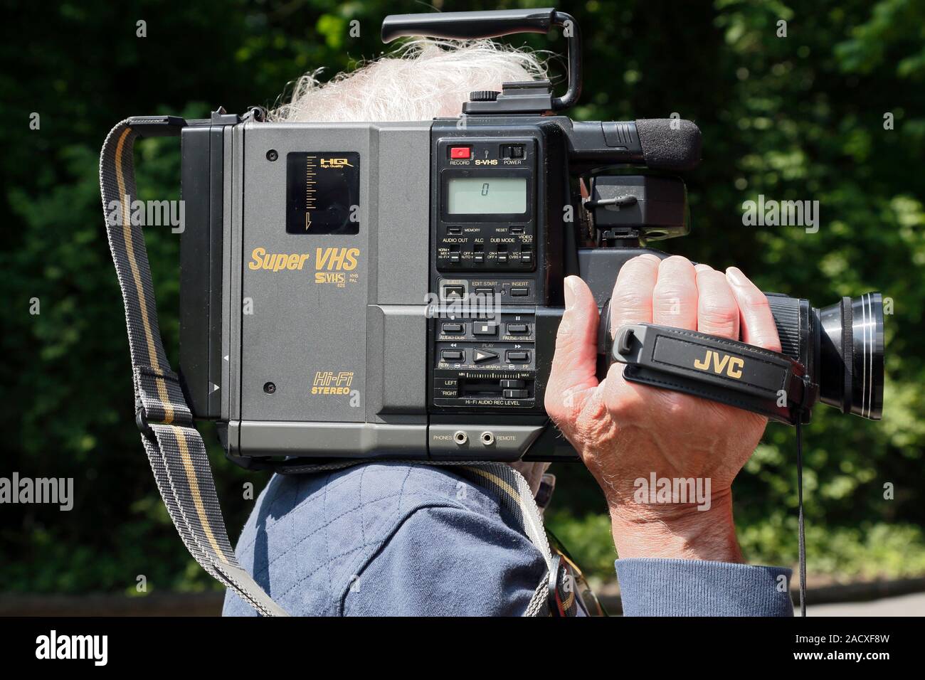 Super VHS video camera Stock Photo - Alamy