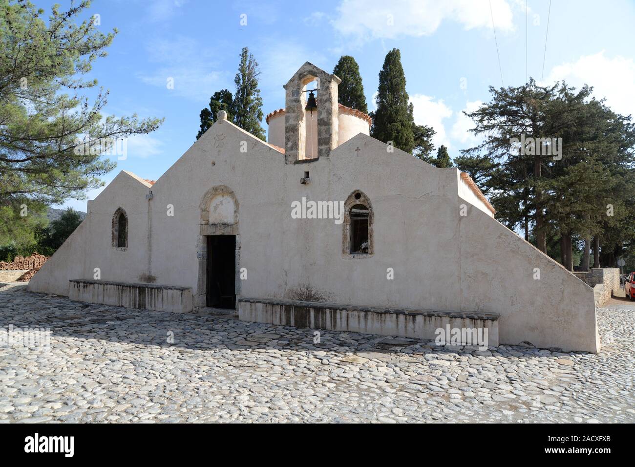 Church Panagia Kera on Crete Stock Photo - Alamy