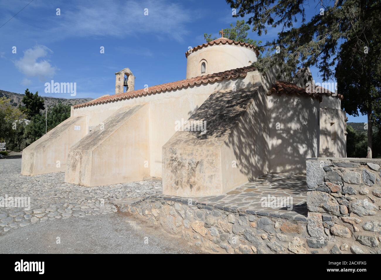 Church Panagia Kera on Crete Stock Photo - Alamy
