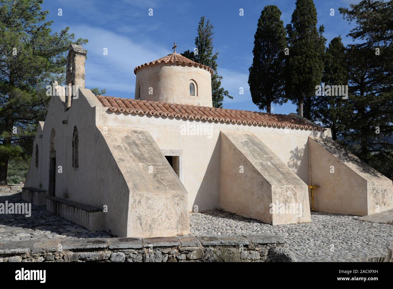 Church Panagia Kera on Crete Stock Photo - Alamy