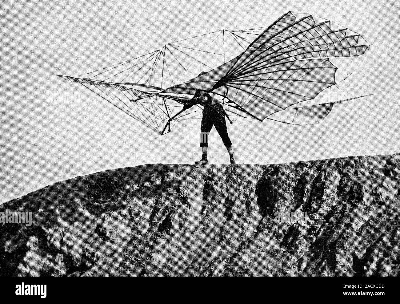 Otto Lilienthal and glider. Otto Lilienthal (1848-1896) was a German ... Otto Lilienthal and glider. Otto Lilienthal (1848-1896) was a German ...