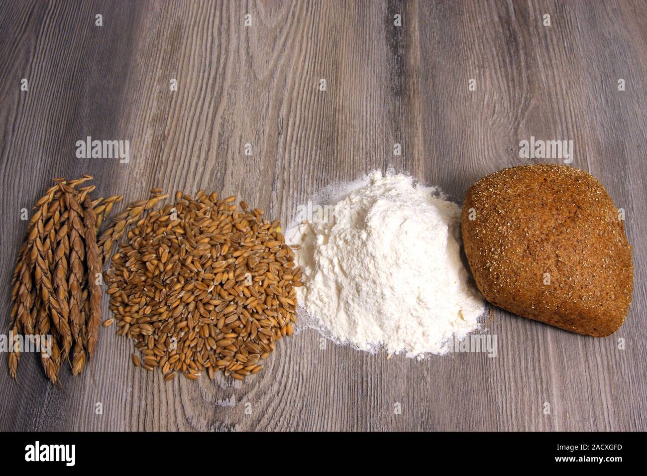 Stages of cereals Stock Photo - Alamy
