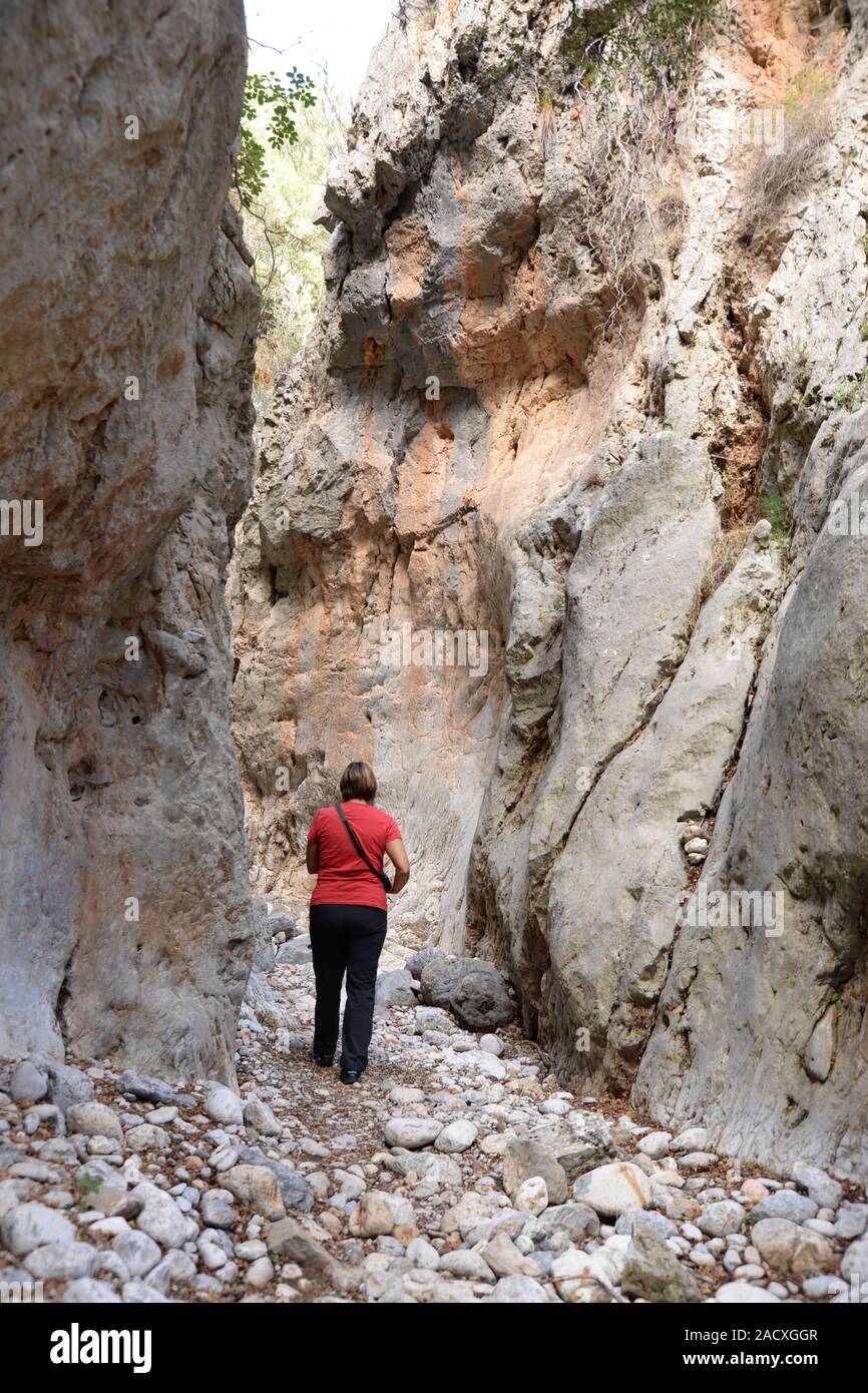 Kritsa Gorge on Crete Stock Photo - Alamy