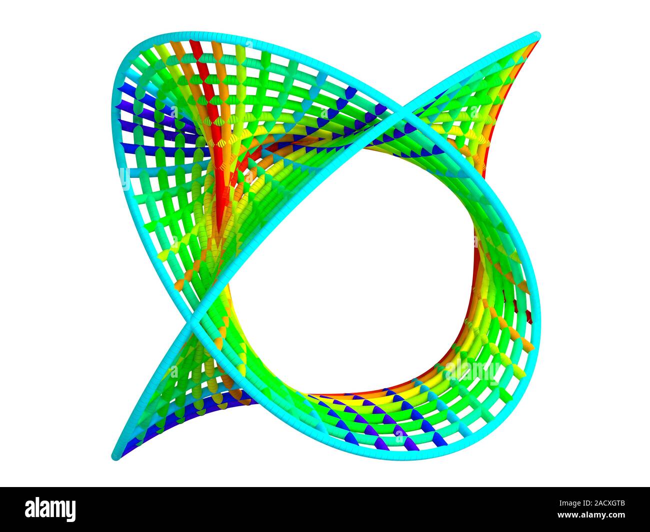 Calabi-yau manifold. Computer artwork of calabi- yau manifold. These ...