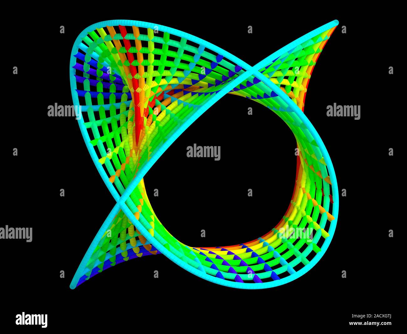 Calabi-yau manifold. Computer artwork of calabi- yau manifold. These ...