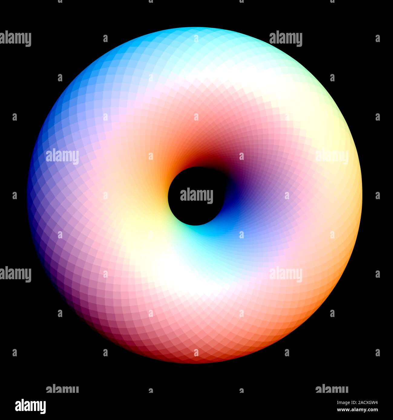 Doubly Hopf fibred tori. The Hopf fibration (also known as the Hopf ...