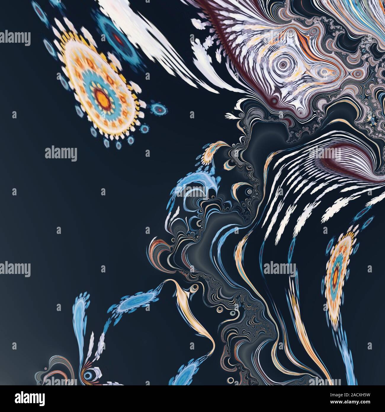 GREEN COLORFUL ABSTRACT PATTERNS Stock Photo - Alamy