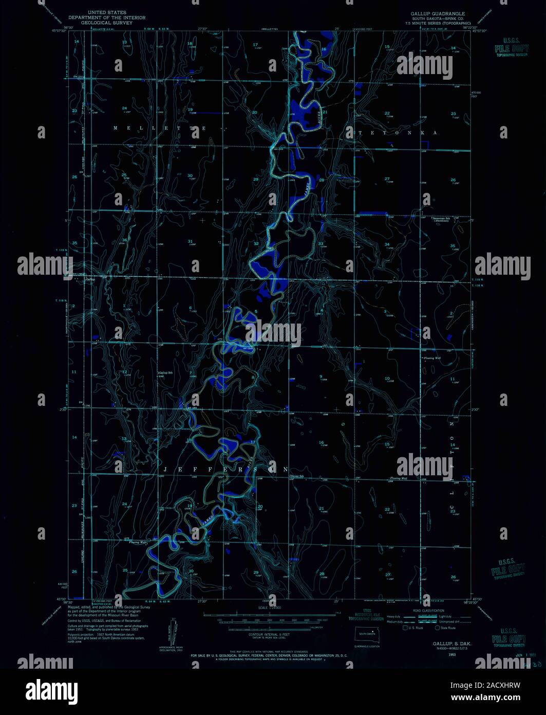 Map of gallup hi-res stock photography and images - Alamy