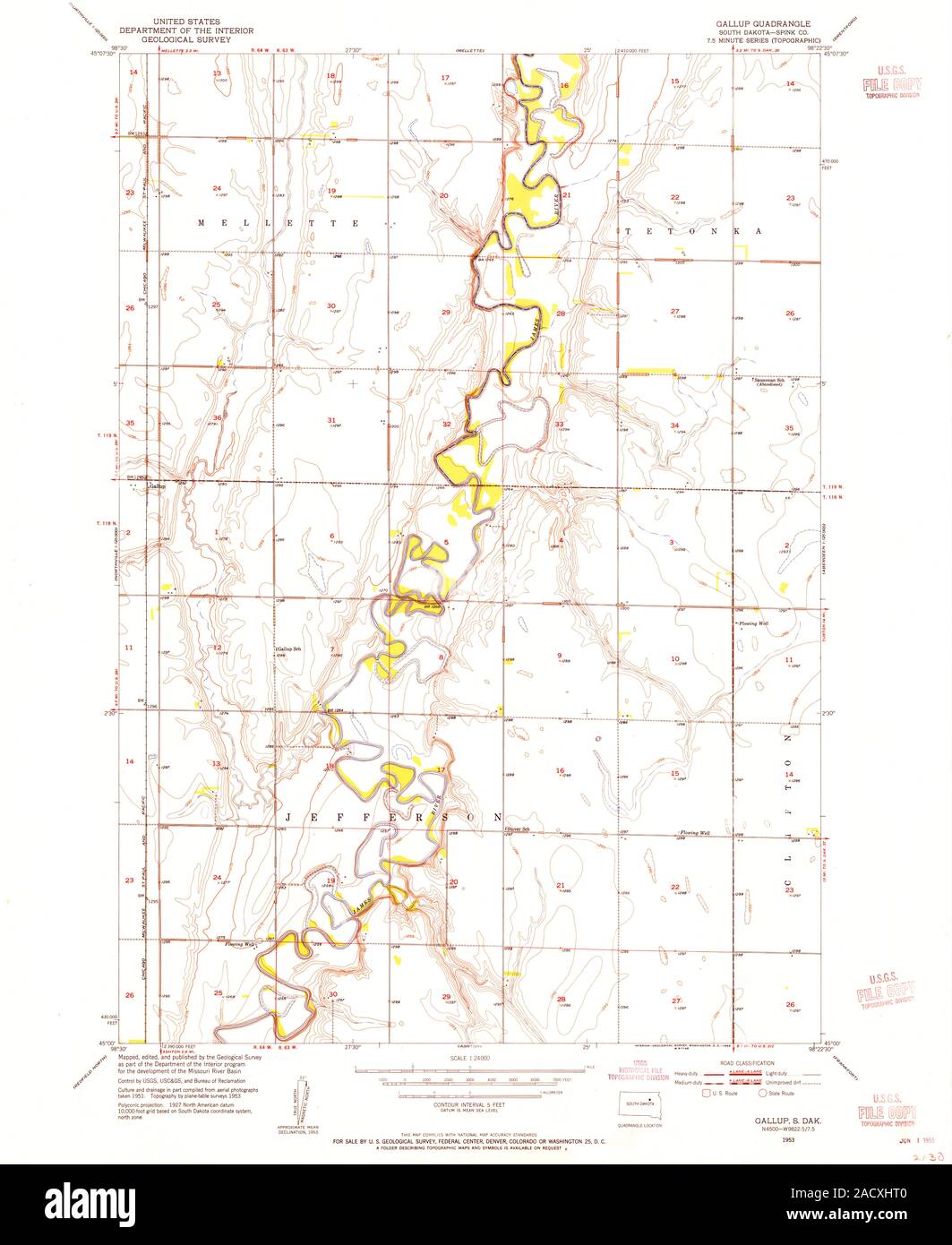 Map of gallup hi-res stock photography and images - Alamy